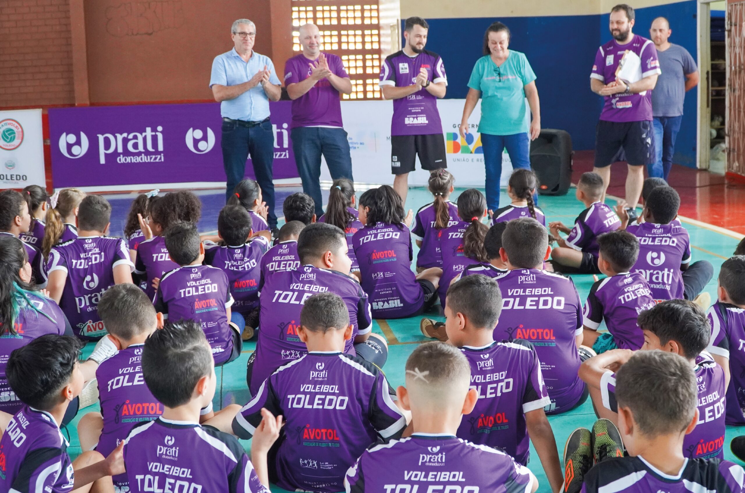 Além do esporte: apoio da Prati-Donaduzzi ao projeto social da Avotol ...